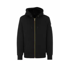 Moose Knuckles Classic Bunny Zip Hoodie - Black