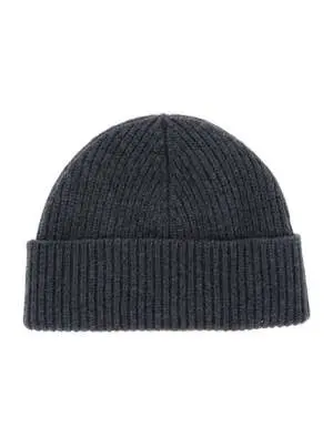 AMI Paris Wool Adc Embroidered Beanie For