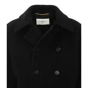 Saint Laurent Double Breasted Coat