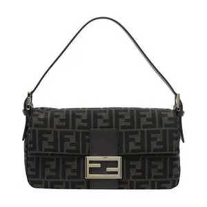 Fendi 26424 Baguette Shoulder Bag - Brown