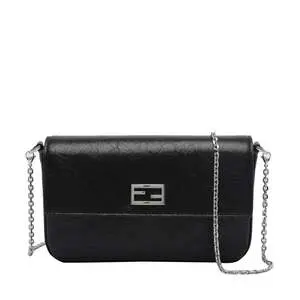 Fendi Wallet On Chain Tube Ff Baguette Logo