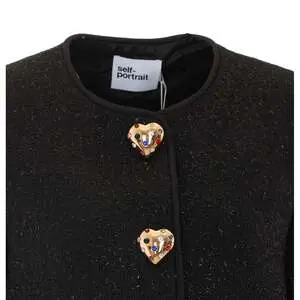 SELF-PORTRAIT Boucle' Fur Jacket