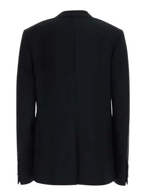 Fendi Wool And Mohair Jacket With Notched Lapel