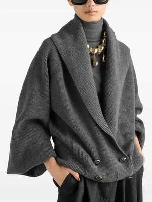 Dolce & Gabbana Shawl-collar Cardigan - Gray