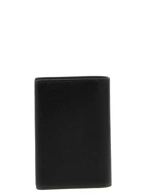Balenciaga Logo Leather Passport Holder