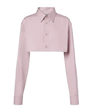 Balenciaga Cropped Cotton Shirt