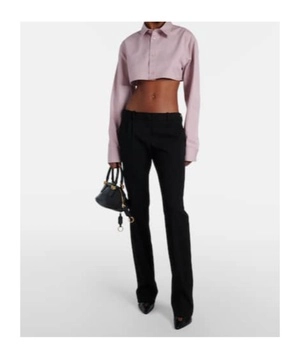 Balenciaga Cropped Cotton Shirt