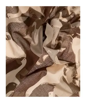 Moschino Duck Print Scarf - Nude