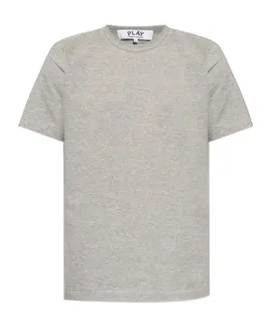 Play Comme Des Garcon Signature Heart-patch T-shirt