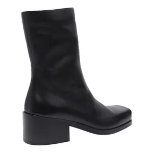 Marsèll Block-heeled Square Toe Zip-up Boots