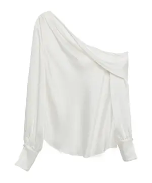 Simkhai Signature Alice Cold Shoulder Top