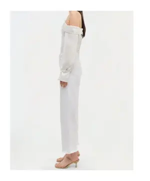 Simkhai Signature Alice Cold Shoulder Top