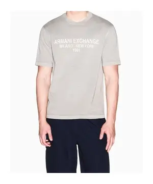 Armani Exchange Logo-print Crew-neck T-shirt