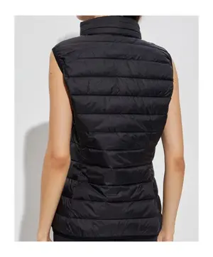 EA7 Logo Printed Zip-up Gilet