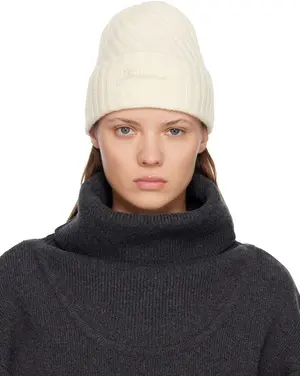 Jacquemus Logo-embroidered Beanie