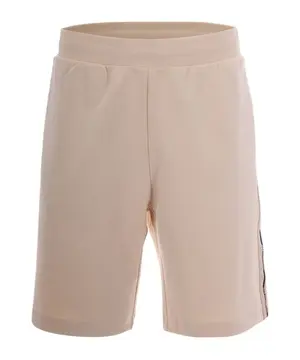 EA7 Mesh Panel Shorts With Drawstring Waist