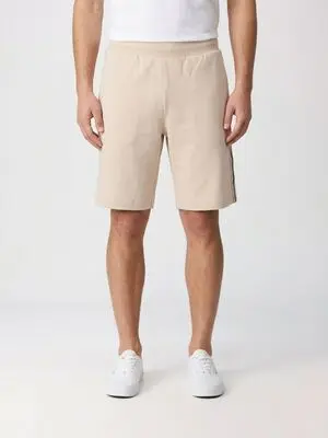 EA7 Mesh Panel Shorts With Drawstring Waist