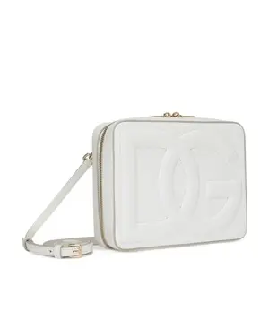 Dolce & Gabbana Dolce Gabbana Logo Embossed Medium Camera Bag