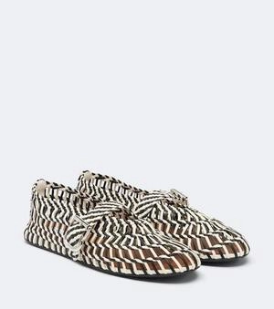 Alaïa Woven Ballet Flats