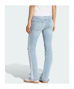 ADIDAS ORIGINALS Flared Jeans With Signature Stripes