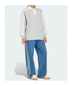 Adidas Originals Long-sleeved Oversized Polo Shirt
