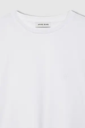 ANINE BING Shelley Tee - White