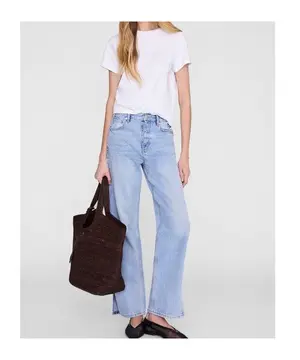 ANINE BING Shelley Tee - White