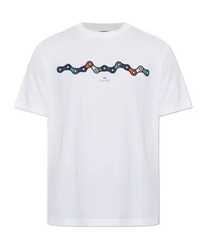 Paul Smith Graphic Print T-shirt - White