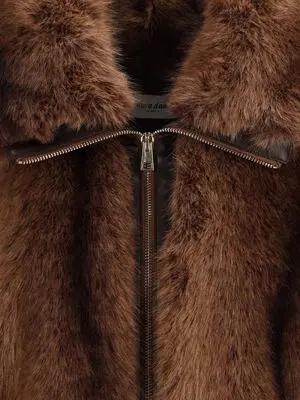 AL DUCA DAOSTA 1902 Faux Fur Jacket With Zip Closure