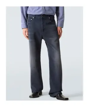 Balenciaga Faded Straight Leg Jeans
