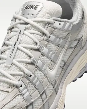 Nike P-6000 Mesh Running Sneakers - Light Bone/pale Ivory/black/sail