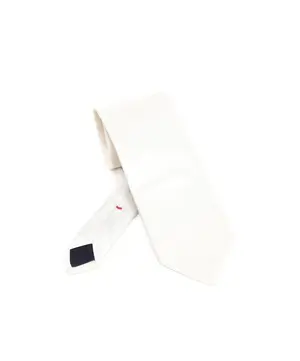 AL DUCA DAOSTA 1902 Pointed-tip Tie - White