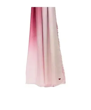 Max Mara Gradient Wool Shawl - Pink