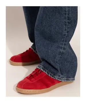 ADIDAS ORIGINALS Tobacco Lace-up Sneakers - Red