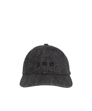 IRO PARIS Baseball Cap With Embroidered Logo - Black