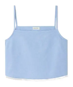 American Vintage Crop Top - Blue
