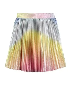 BILLIEBLUSH Pleated Iridescent Skirt
