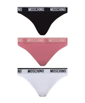 Moschino Waist Thong Set - Pink