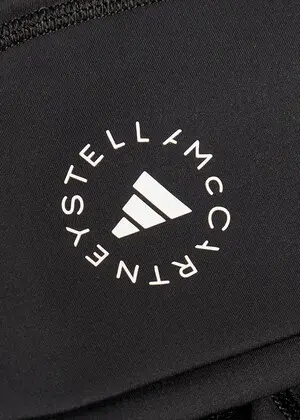 Stella McCartney Adidas X Training Logo Cropped Stretch-jersey Top