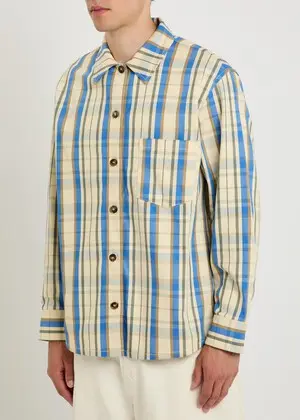 A.p.c. Nathan Checked Twill Shirt