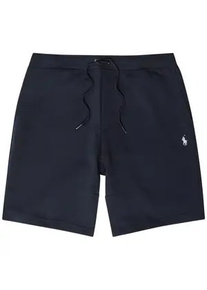 Polo Ralph Lauren Logo-embroidered Cotton-blend Shorts - Navy