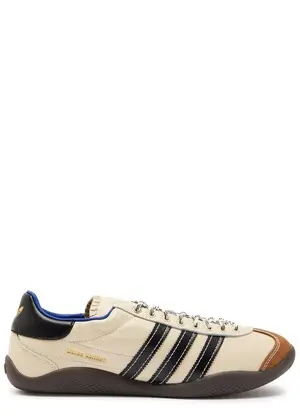 ADIDAS X SONG FOR THE MUTE Karintha Panelled Leather Sneakers - White