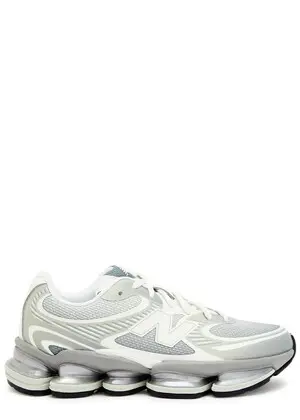 NEW BALANCE Printed Mesh Sneakers - Silver