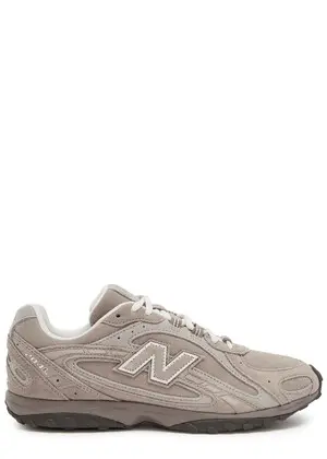 Women's Brown Suede Panel Sneakers