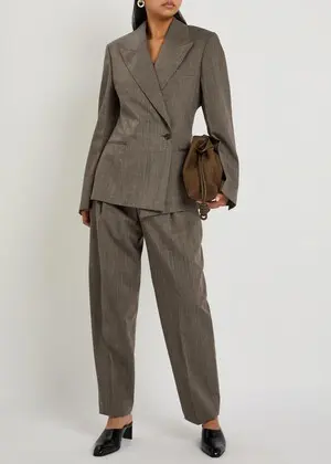 RÓHE Tapered-leg Wool-blend Trousers
