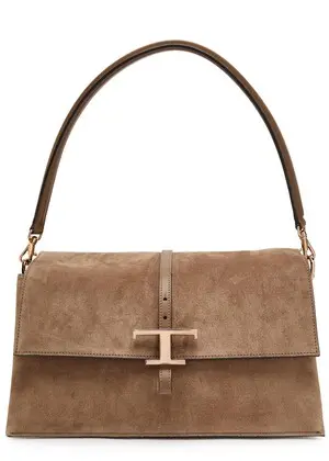 TOD'S Suede Shoulder Bag