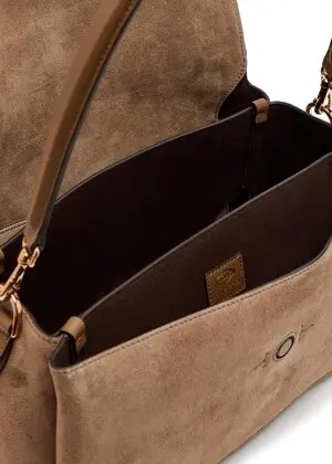 TOD'S Suede Shoulder Bag
