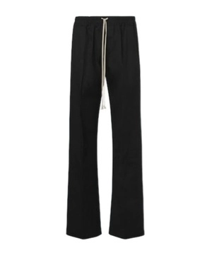 Rick Owens Comfortable Casual Wide-leg Pants - Black