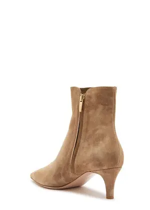 GIANVITO ROSSI Levy 55 Suede Ankle Boots