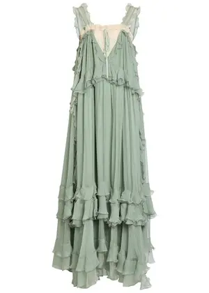 Chloe Tiered Evening Dresses